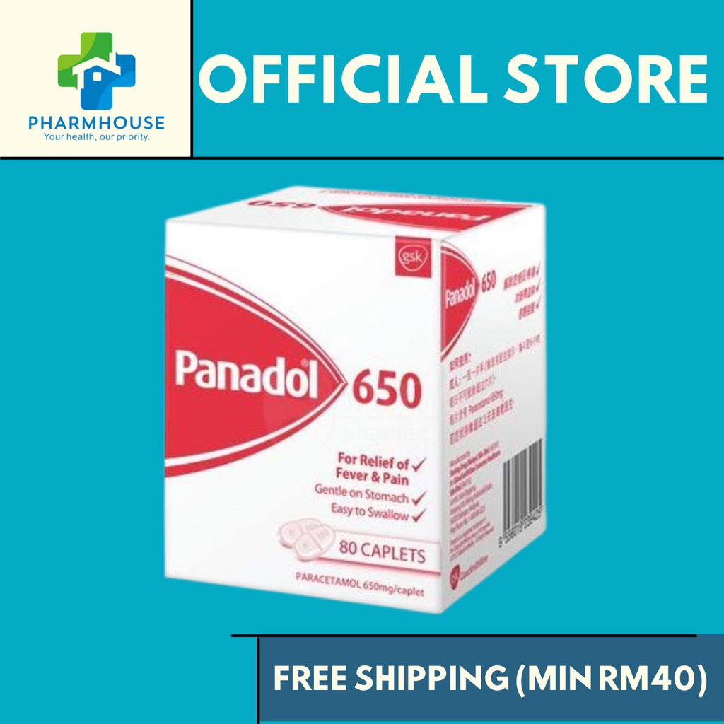 PANADOL 650 1STRIP 8TABLETS (PARACETAMOL) | Shopee Malaysia