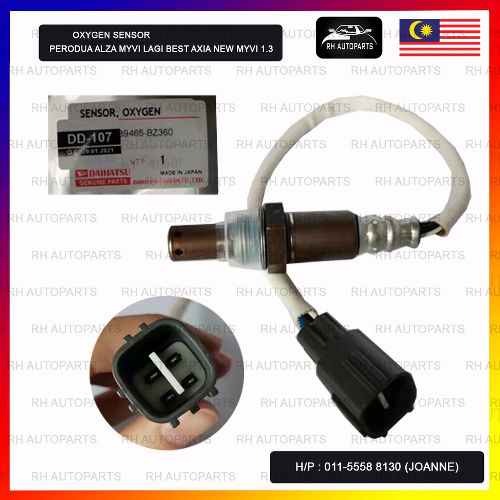 PERODUA ALZA MYVI LAGI BEST AXIA NEW MYVI 1.3- OXYGEN SENSOR 89465 ...