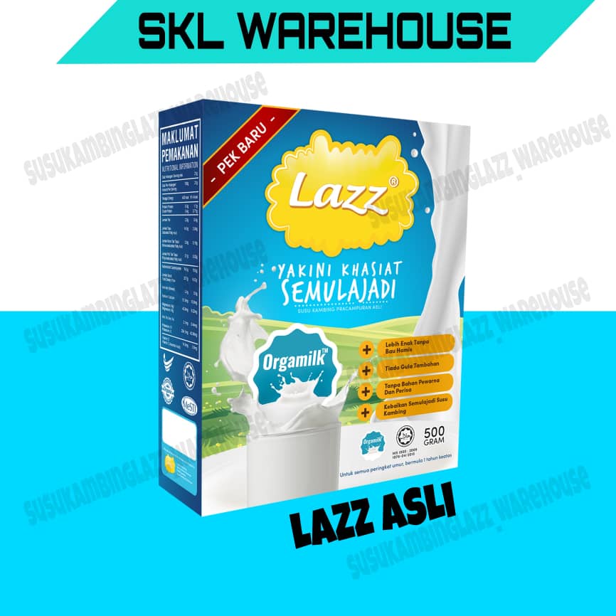 LAZZ Susu Kambing Asli Original HQ 550g | Shopee Malaysia