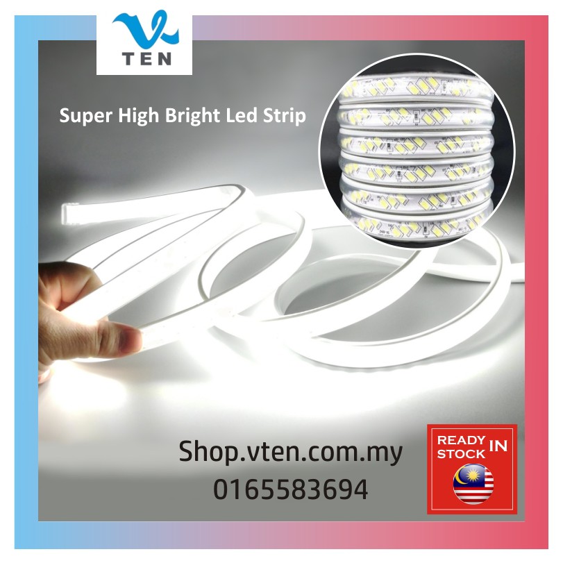 IP67 11meter ~20meter AC240V White Super High Bright LED Strip Light ...