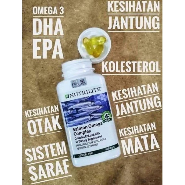 nutrilite salmon omega complex by amway | Shopee Malaysia