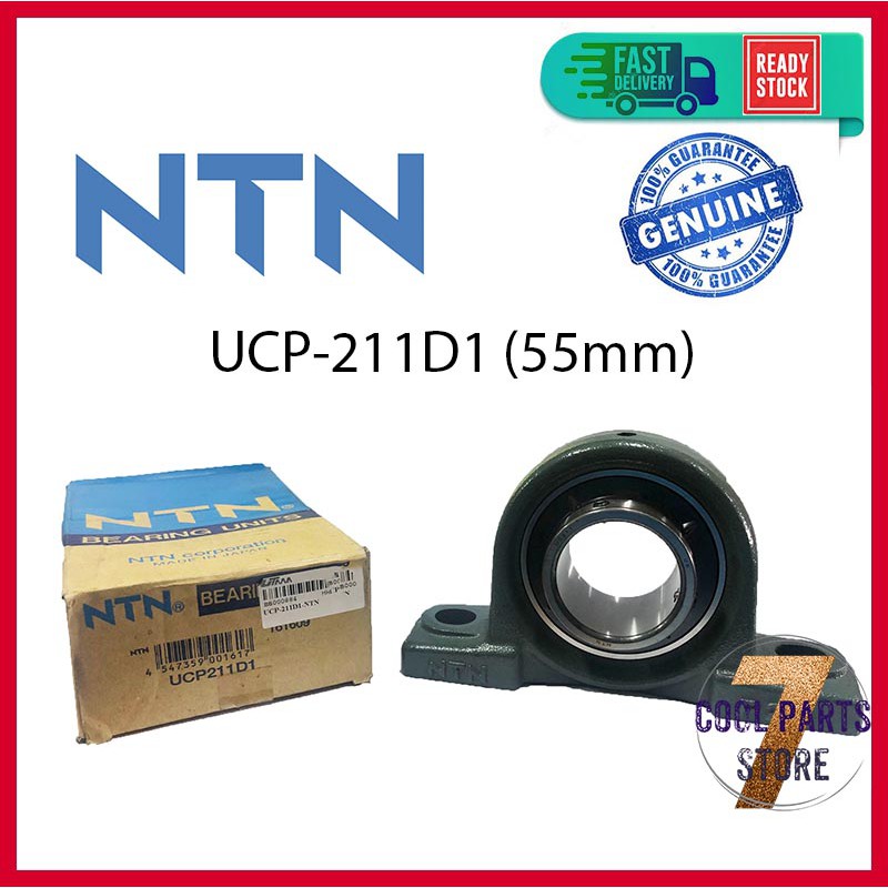 UCP211 (55mm) NTN Pillow Block Bearing NTN Japan UCP 211 - 100% ...