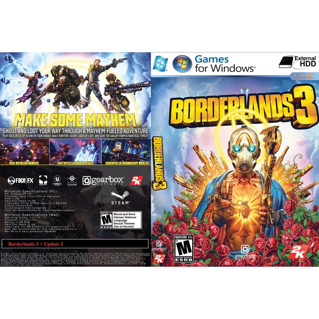 Borderlands 3: Super Deluxe Edition PC GAME Offline [Pendrive ...