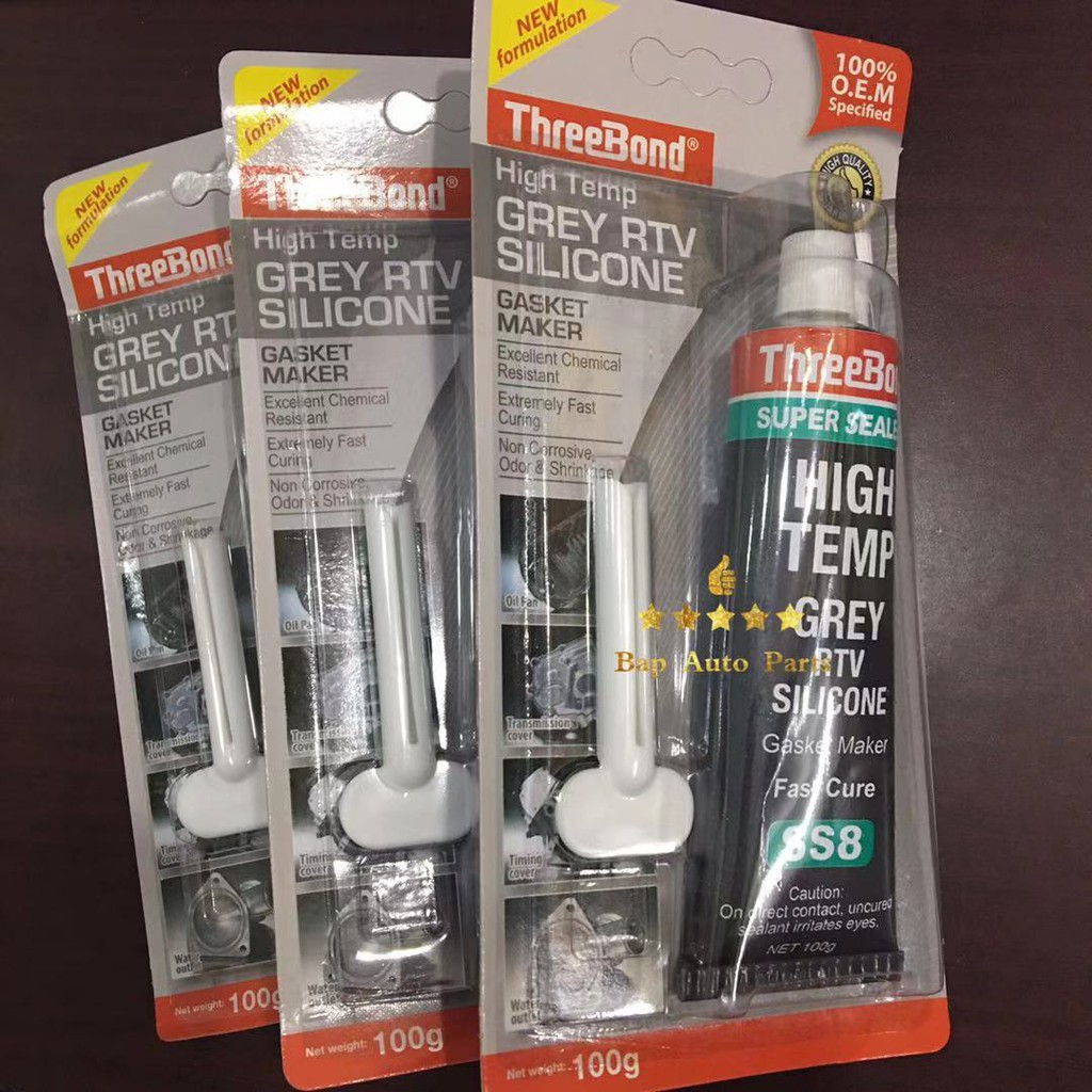 ThreeBond Grey RTV Silicon Gasket Maker Super Sealer 8 SS8 High ...