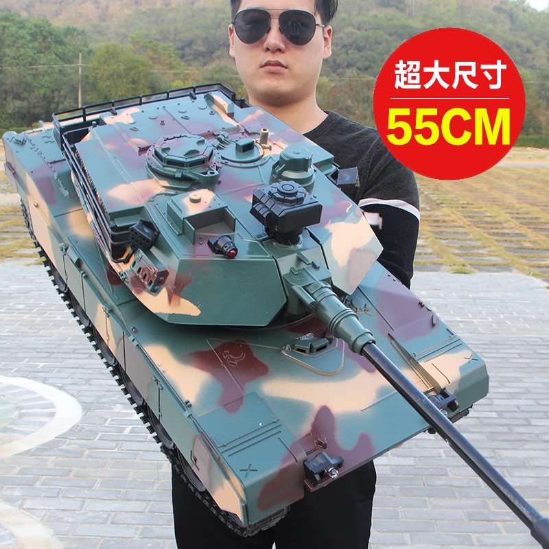 Oversized Remote Control Tank Charging Electric Crawler Metal Tank ...