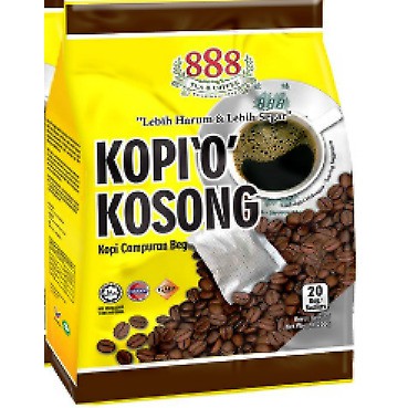 888 Black Coffee/Kopi O Kosong (10g x 20's) | Shopee Malaysia