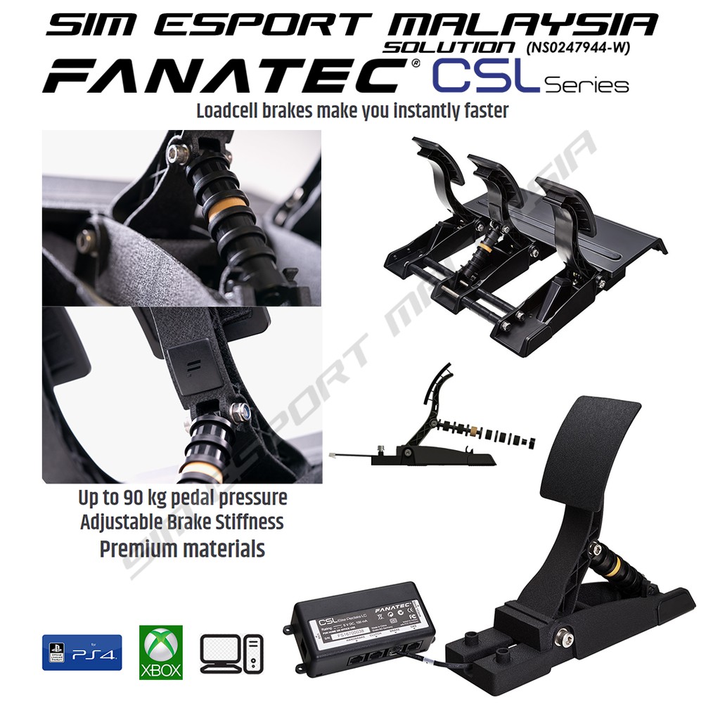 Fanatec CSL Elite Pedals Loadcell Kit | Shopee Malaysia