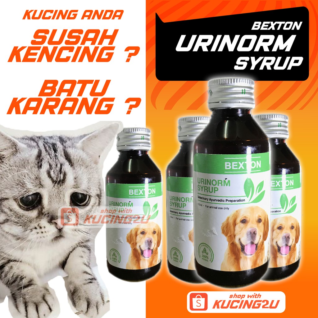 URINORM UBAT BATU KARANG KUCING & ANJING - HERBAL & SELAMAT (100ml ...