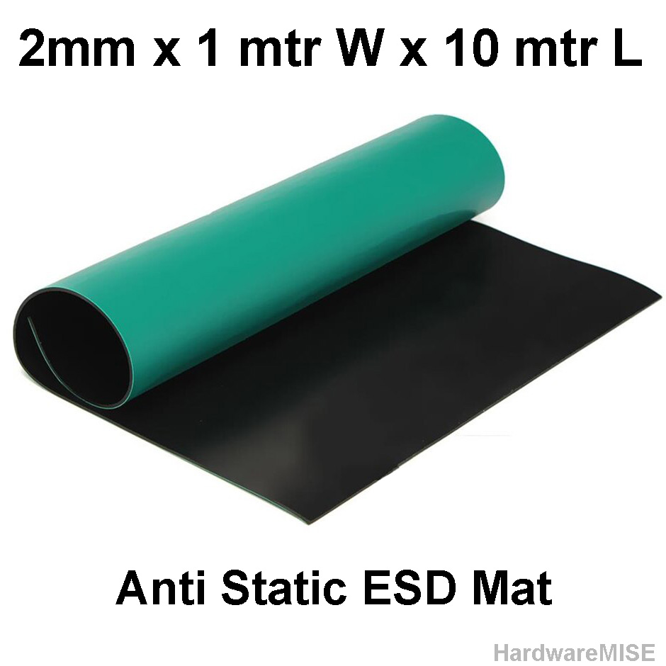 Anti Static Mat ESD Green Rubber Sheet Control Work Table Static ...