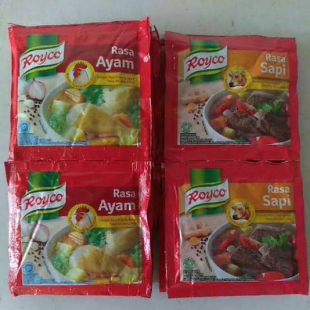 Royco Chicken Flavor; Beef Contents 12 Sachets @ 9gr | Shopee Malaysia
