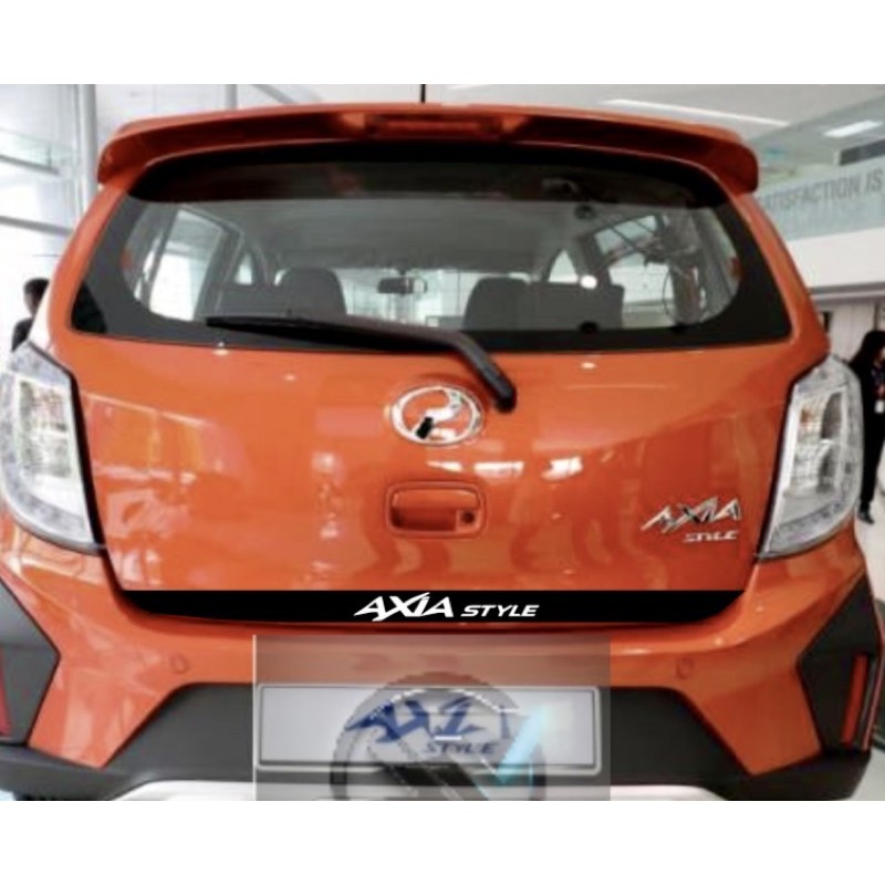 (Ready Stock )S270# Perodua Axia Style/Axia G Xtra Bootline Sticker ...