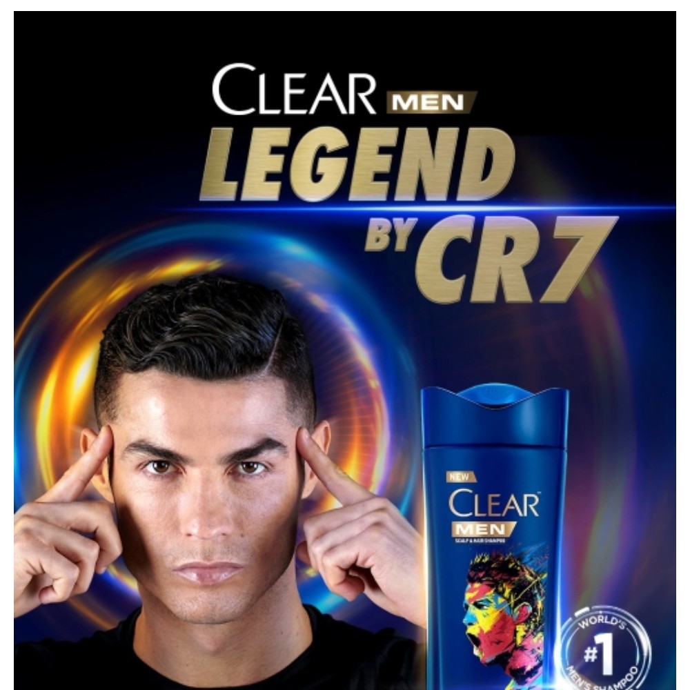 Clear Men Shampoo Legend By Cristiano Ronaldo CR7 Special Edition ...