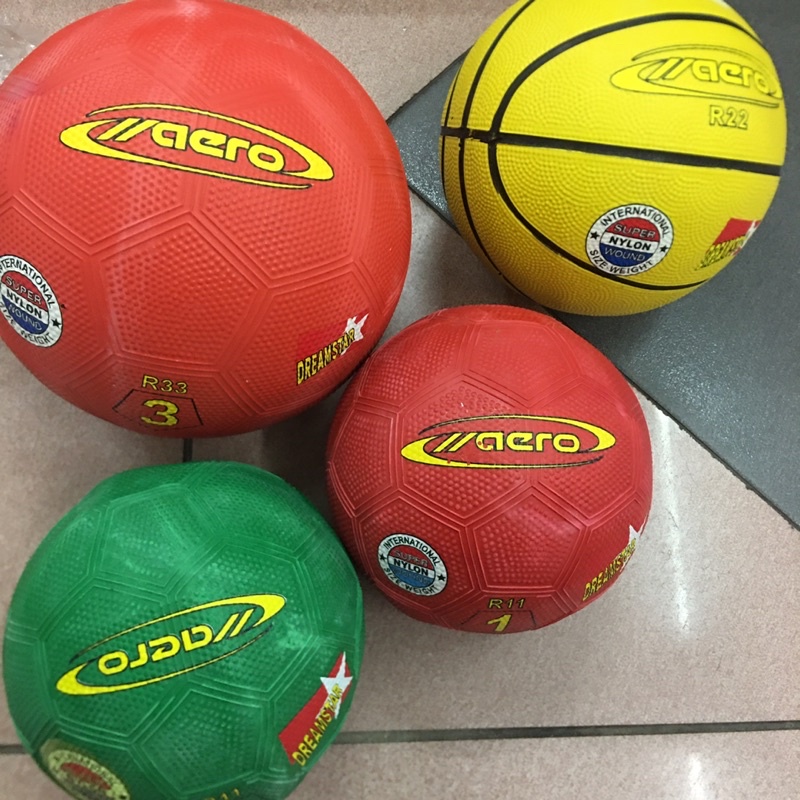 AERO Handball Bola Getah /Bola Getah Handball size 1/2/3/Bola Baling ...