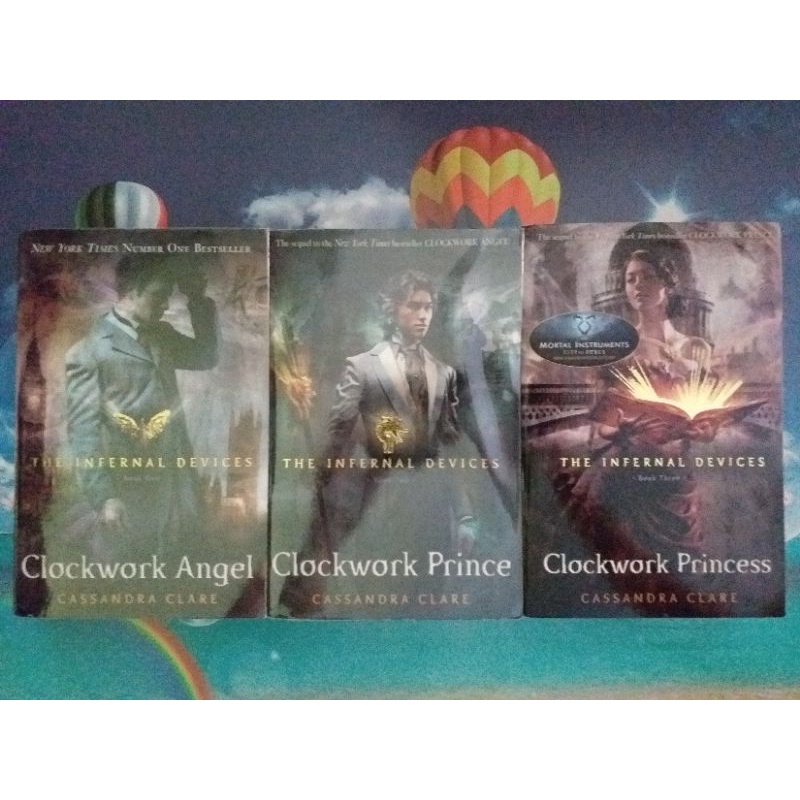 [Pls Read Desc] The Infernal Devices Series by Cassandra Clare (Clockwork Angel, Clockwork ...