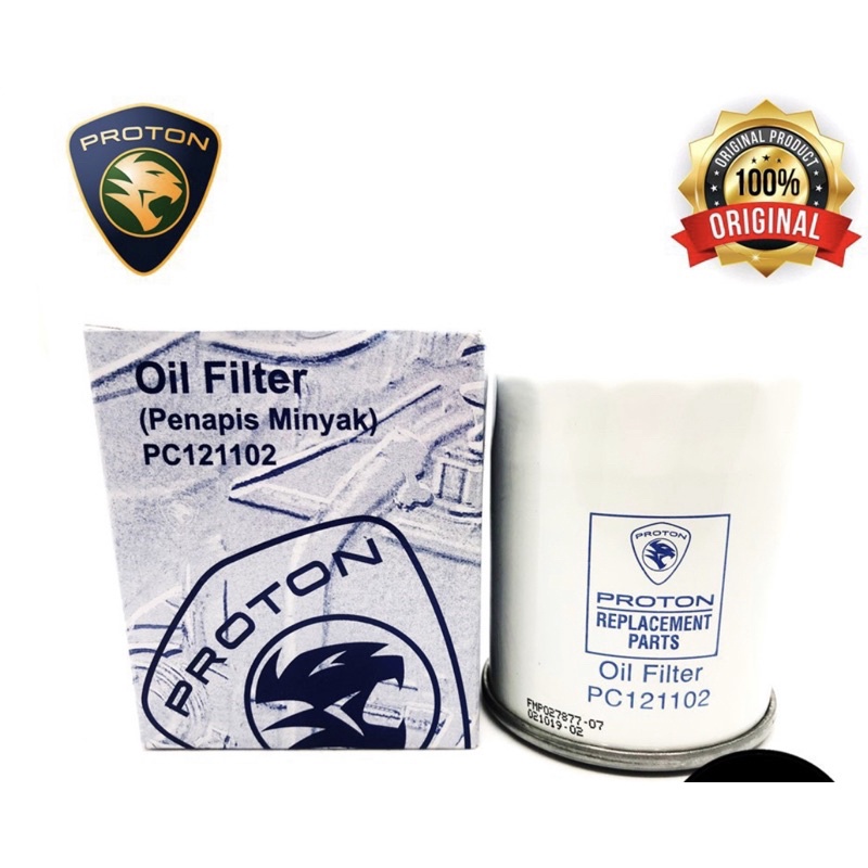 OIL FILTER PROTON ORIGINAL WIRA EXORA PERSONA WAJA | Shopee Malaysia