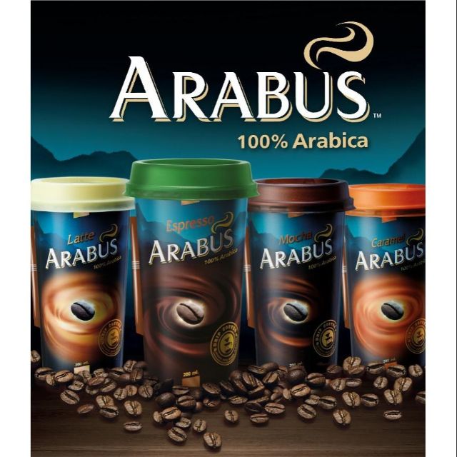 Thailand Arabus Coffee Ready to Drink 100 percent Arabica 4 Flavour | Shopee Malaysia