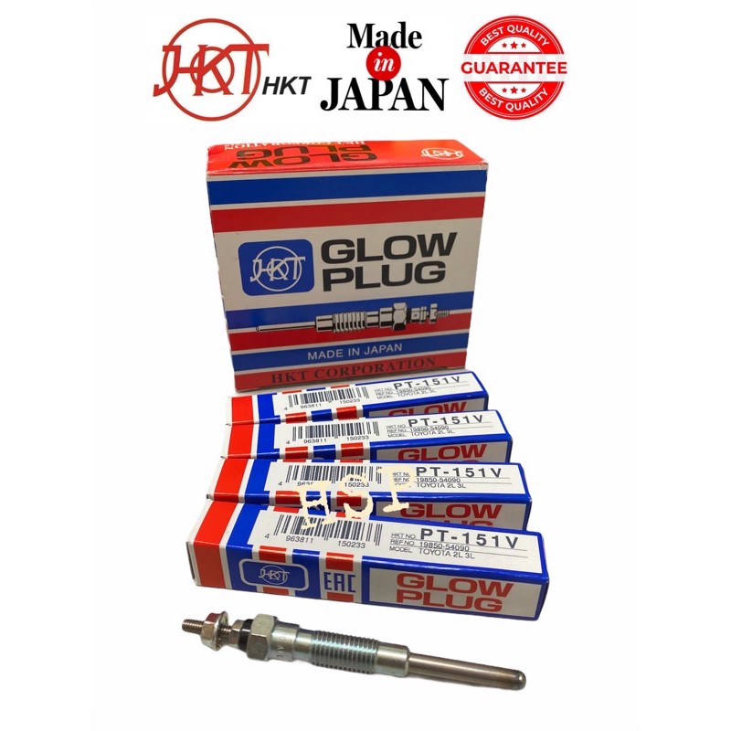 TOYOTA 2L 3L HEATER GLOW PLUG 1SET/4PCS | Shopee Malaysia