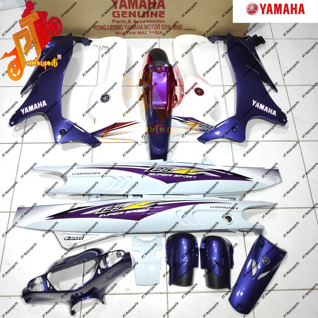 Yamaha 125Z 125ZR Cover Set Purple Diamond Original HLY | Shopee Malaysia
