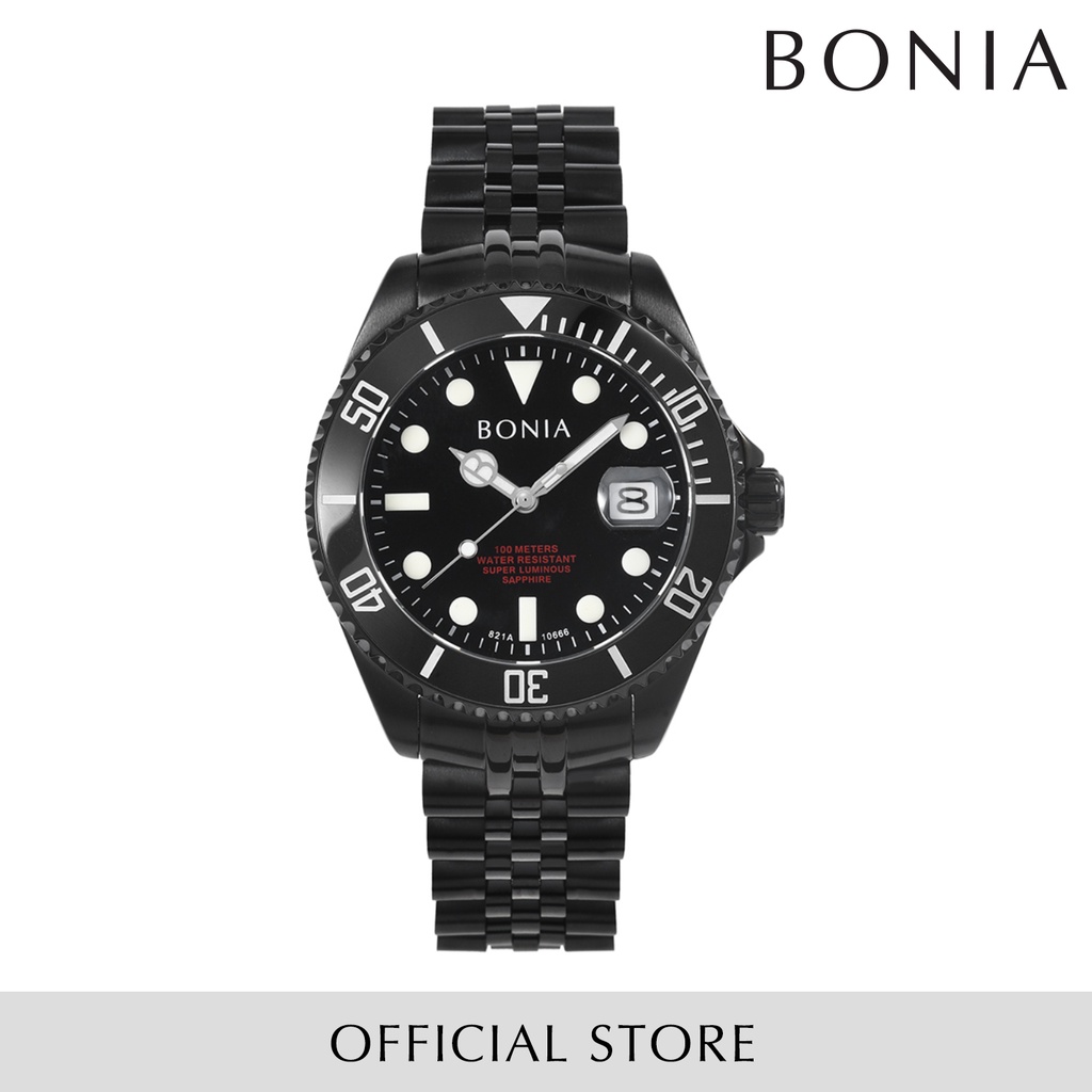 Bonia Men Watch Contemporary 2 Straps Set Automatic Limited Edition ...