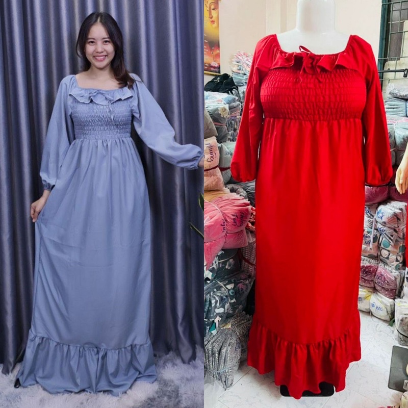 Dress labuh muat sehingga 100kg | Shopee Malaysia