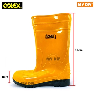 MYDIYHOMEDEPOT - COLEX Safety Rubber Boot STEEL TOE CAP Rain Boot ...