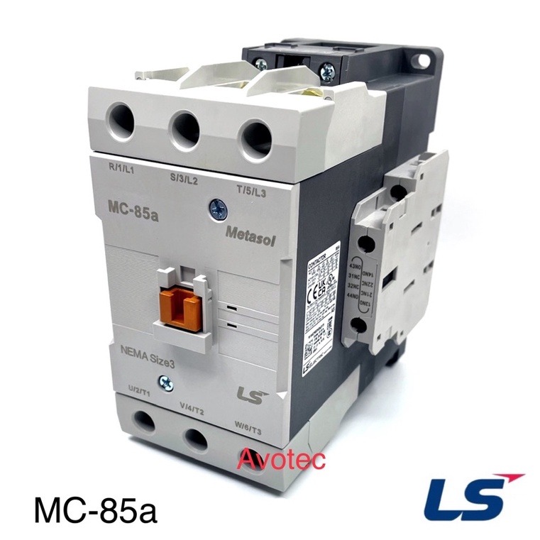 LS MC-85a (1A1B) 3Pole Metasol Magnetic Contactor | Shopee Malaysia