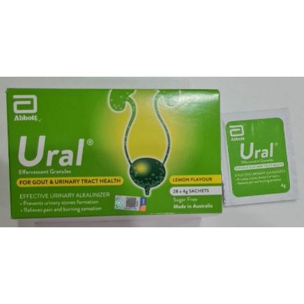 URAL EFFERVESCENT FOR UTI AND GOUT | Shopee Malaysia
