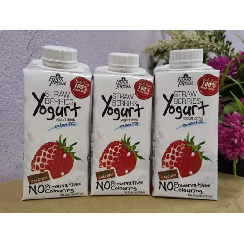 UHT YOGURT 200ML X 3 PCS | Shopee Malaysia