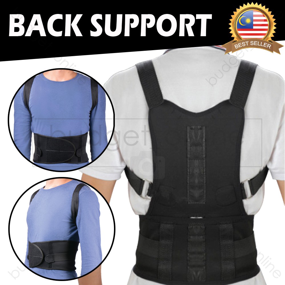 Back Support Posture Shoulder Correction Align Relieve Pain UNISEX/Baju ...