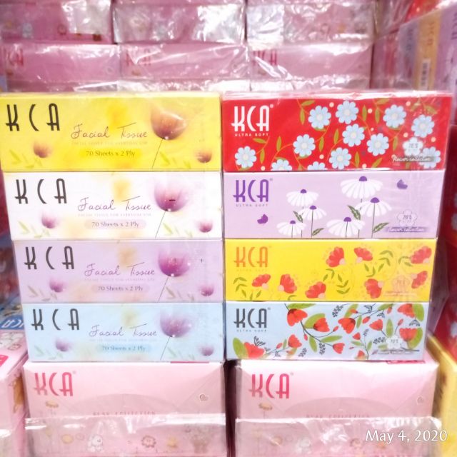 [MEOW] KCA Facial Tissue Ultra Soft (4 box/bundle) | Shopee Malaysia