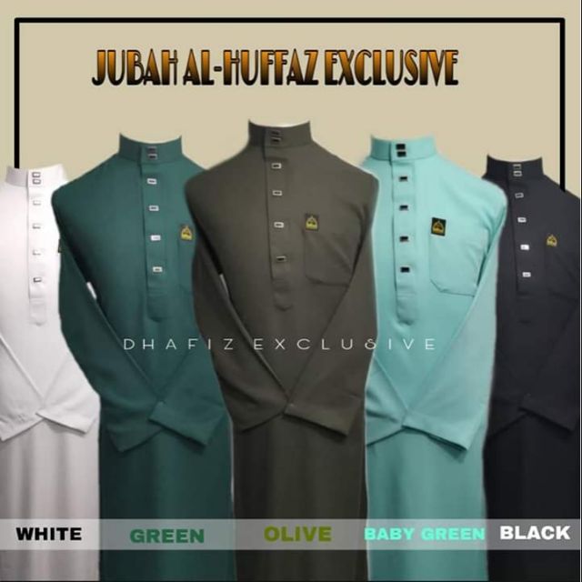 Jubah Al Huffaz EXCLUSIVE S - 5XL Plus saiz sehingga 170kg ++ | Shopee ...
