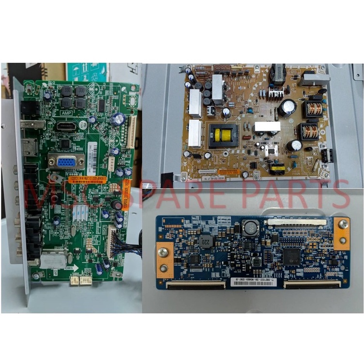 Sharp Tv LC-50LE440M Refurbished Parts MainBoard PowerBoard T-con PCB ...