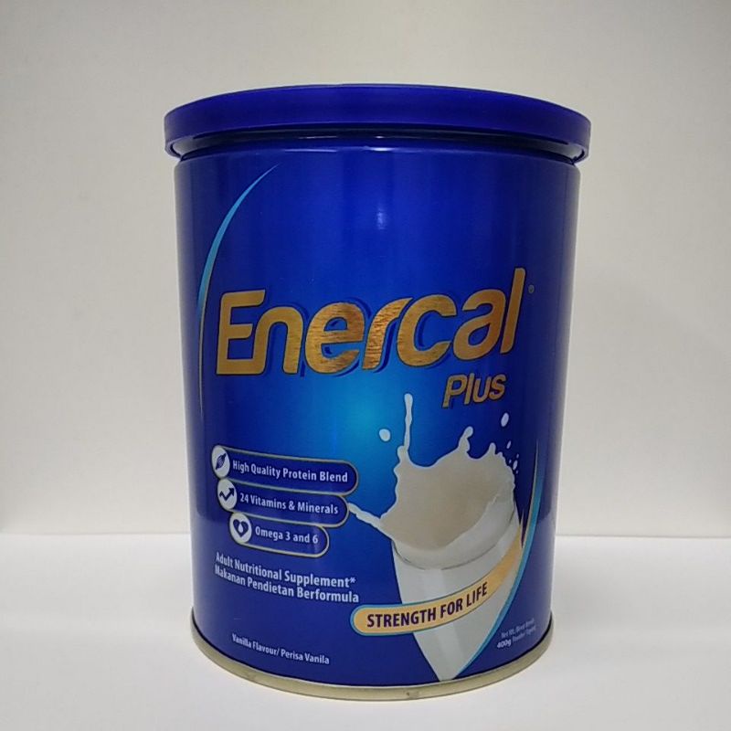 Enercal Plus Vanilla Flavour 400g | Shopee Malaysia