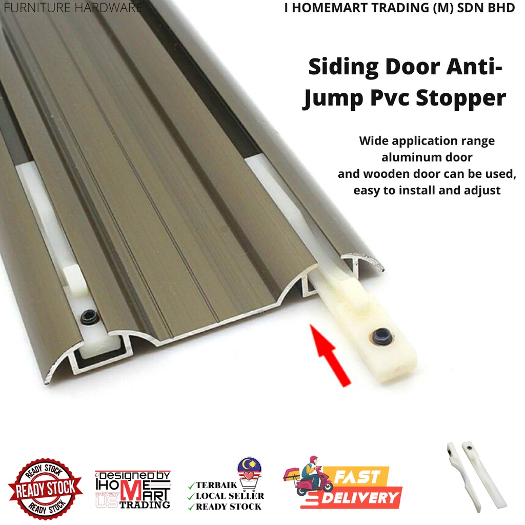 CABINET SLIDING DOOR ANTI JUMP PVC STOPPER | Shopee Malaysia