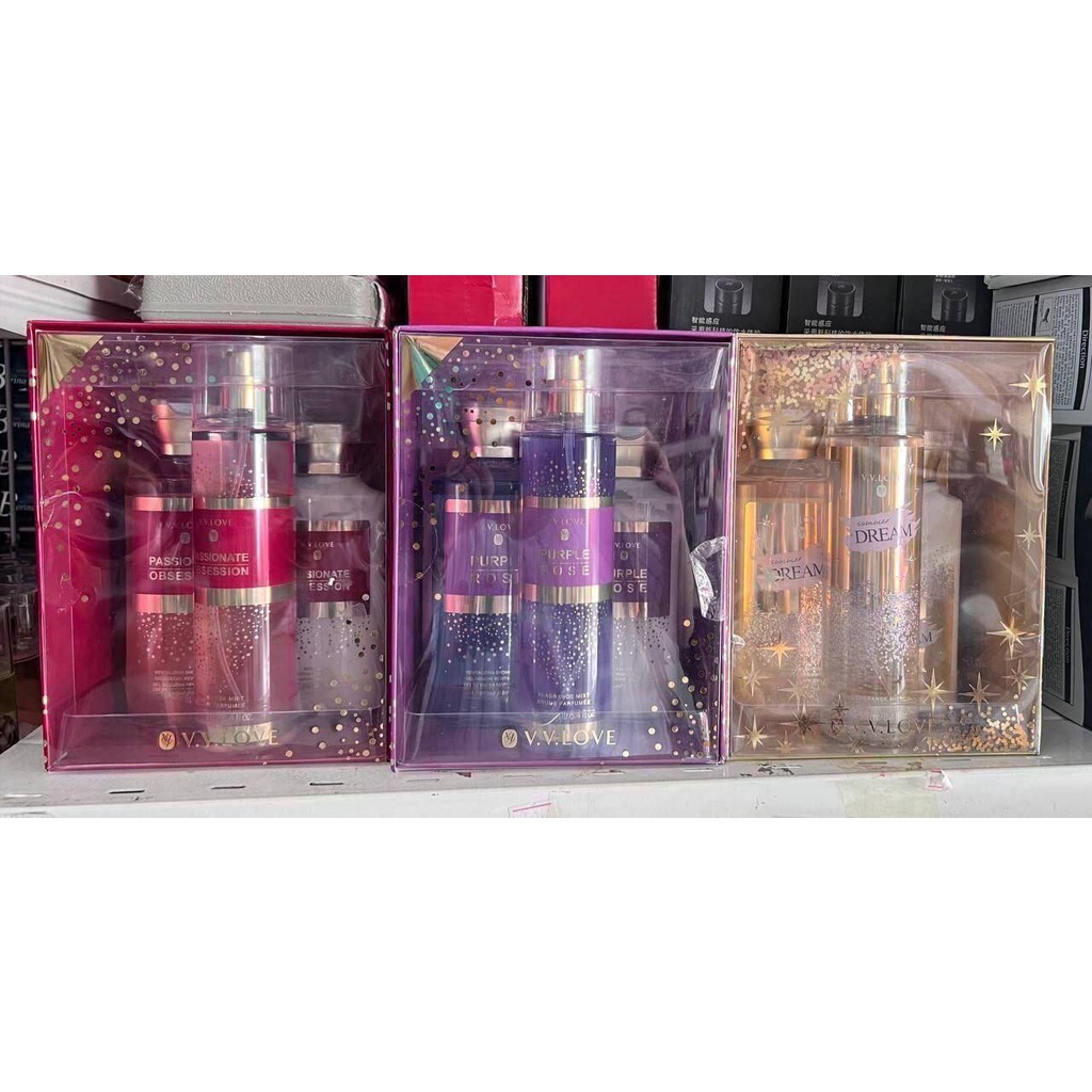 VV LOVE BODY MIST SET 3IN1 | Shopee Malaysia