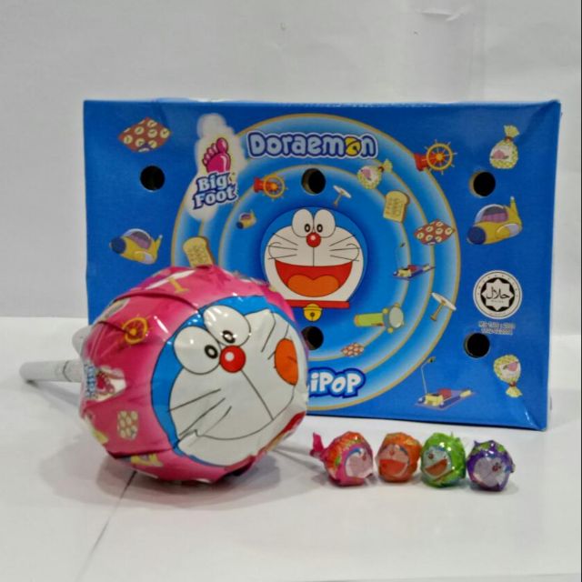 Doraemon Lollipop ( 1 unit x 15 pcs x 9 g) | Shopee Malaysia