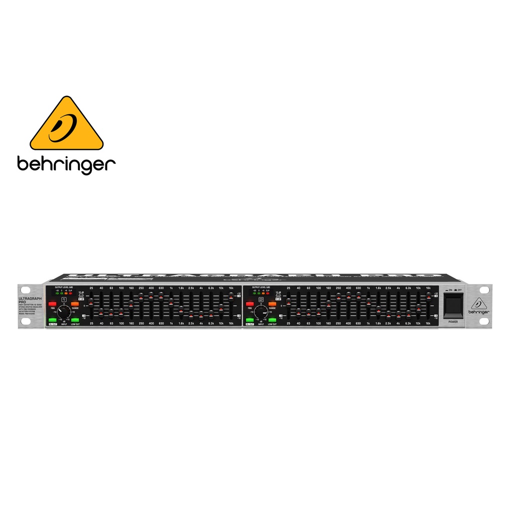 BEHRINGER FBQ1502HD Audiophile 15-Band Stereo Graphic Equalizer with ...