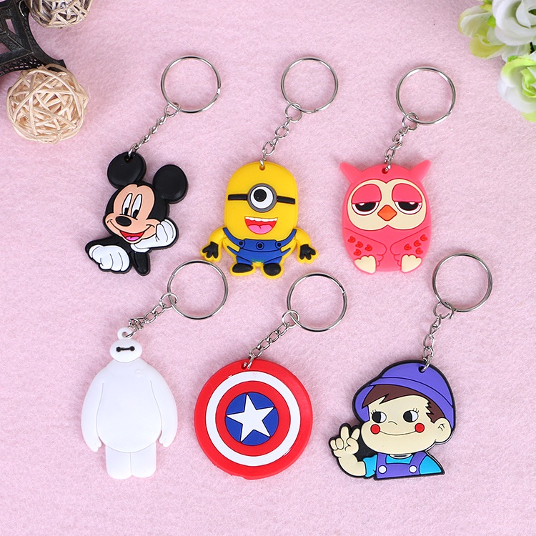 MALAYSIA: KEY CHAIN MURAH PELBAGAI DESIGN MENARIK CARTOON KEY CHAIN ...