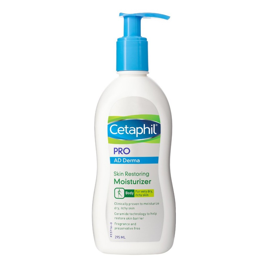 Cetaphil Pro AD Derma Skin Restoring (Restoraderm) Body Moisturizer ...