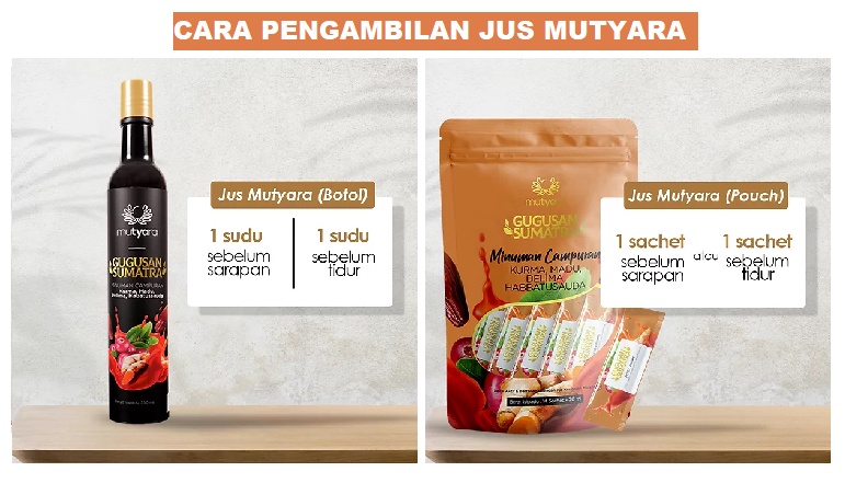 Jamu Mutyara In Sachet (14 sachet x 20ml) | Shopee Malaysia