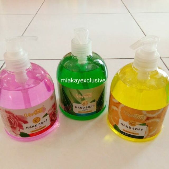 Verona Hand Wash With Fragrance / Pencuci Tangan Wangi | Shopee Malaysia
