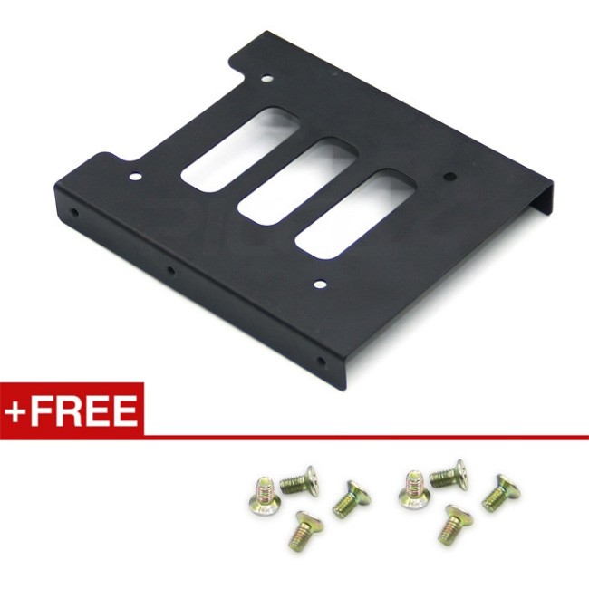 Metal bracket Ssd hard disk 2.5 to 3.5 hard disk bracket Free 8 x ...