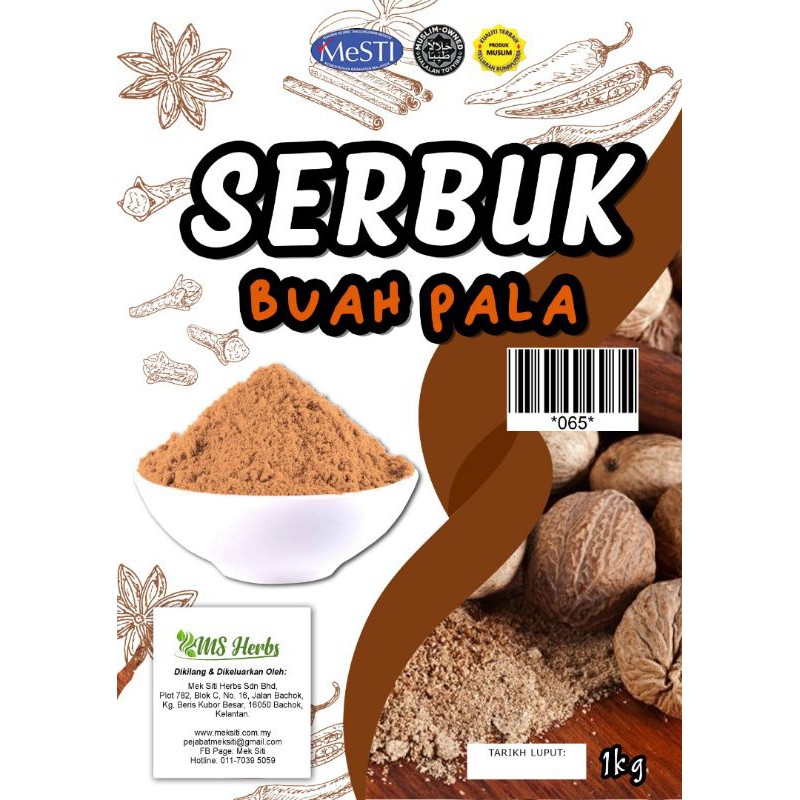 Serbuk Buah Pala 1 kilogram | Shopee Malaysia