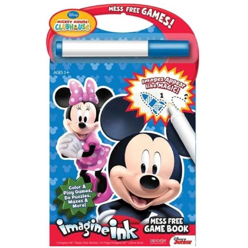 Imagine Ink Magic Ink W/ Mess-Free Marker Mickey Mouse Clubhouse ISBN ...