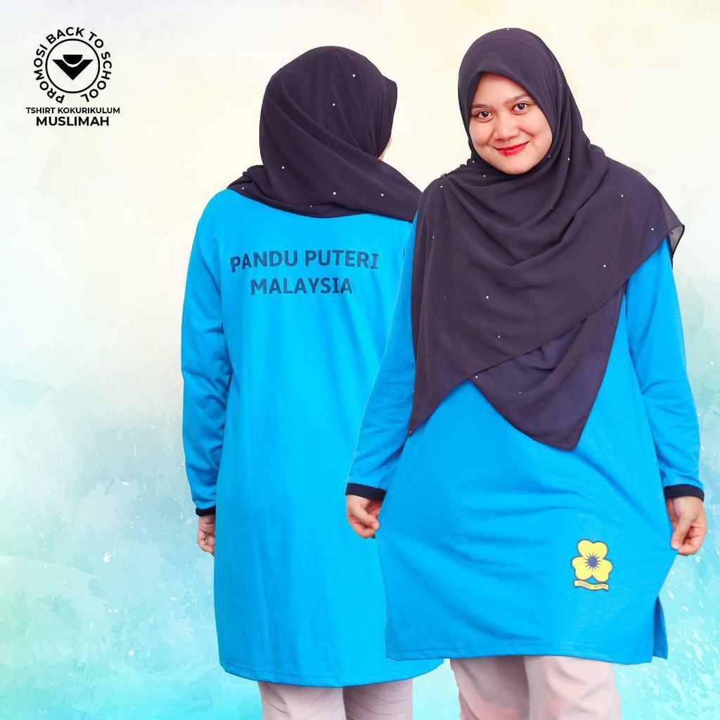[READYSTOCK] BAJU PANDU PUTERI MUSLIMAH TSHIRT UNIFORM KOKURIKULUM ...