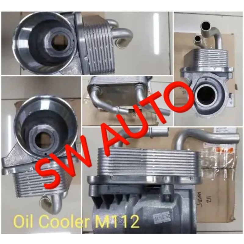 Mercedes Benz W210 W211 W220 M112 V6 engine oil cooler OEM Germany ...