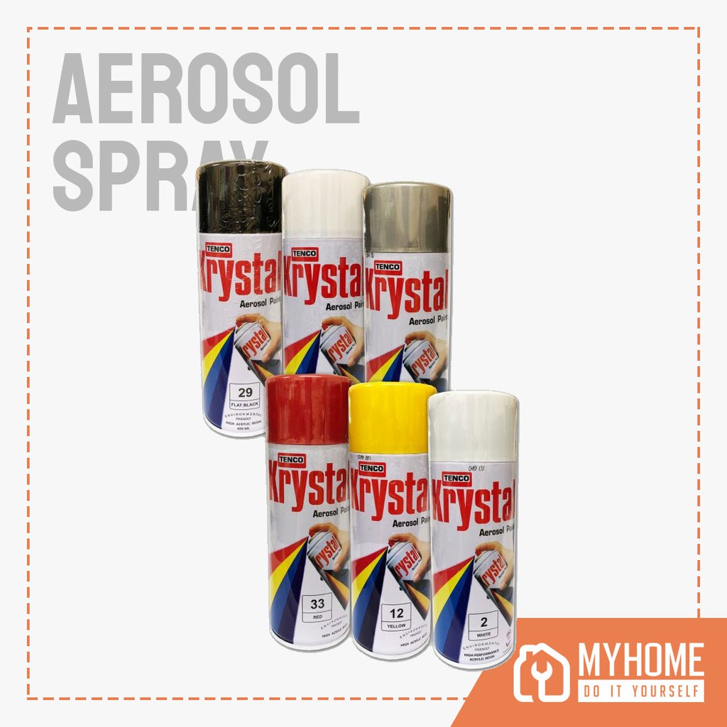 Krystal Aerosol Spray Paint 400ml | Shopee Malaysia