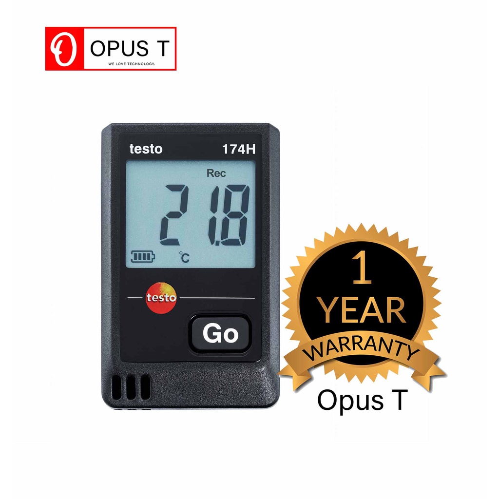 testo 174 H - Temperature and humidity mini data logger | Shopee Malaysia