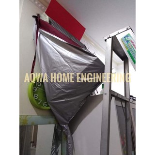( READY STOCK) aircond canvas / kanvas cuci aircond 1-1.5hp | Shopee ...