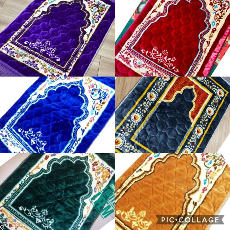 Sejadah baldu gebu | sejadah corak | sejadah tebal harga borong ...